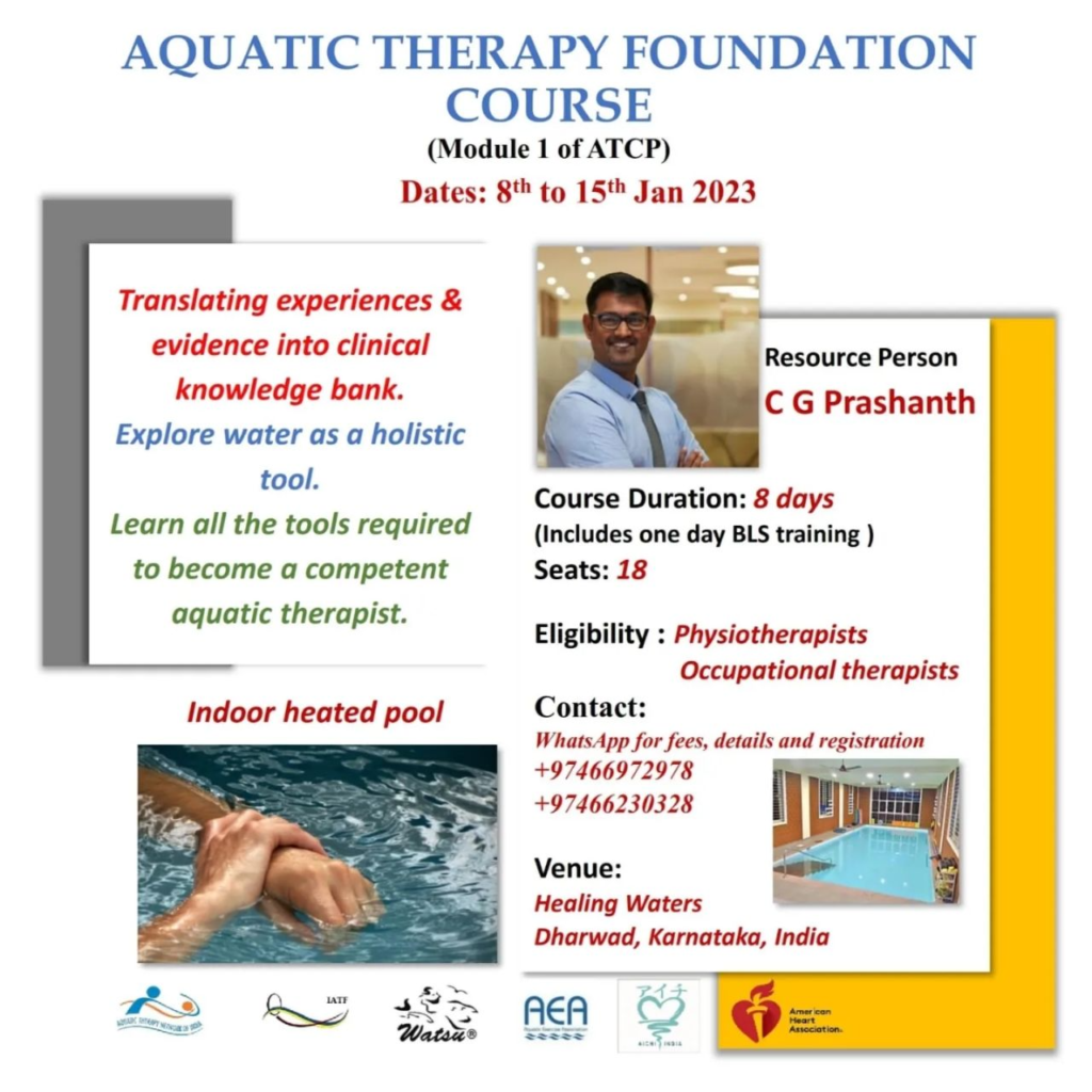 Aquatic Therapy Certification Project 3 Module Program Ewac Medical
